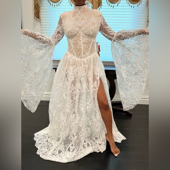 blithe la | Dresses | I Do Corset Dress | Poshmark